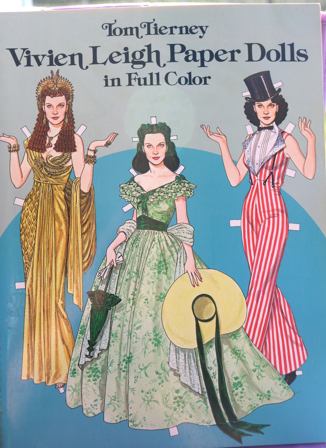 Rare, Vintage, Vivien Leigh Paper Dolls in Full Color, by Tom Tierney ...