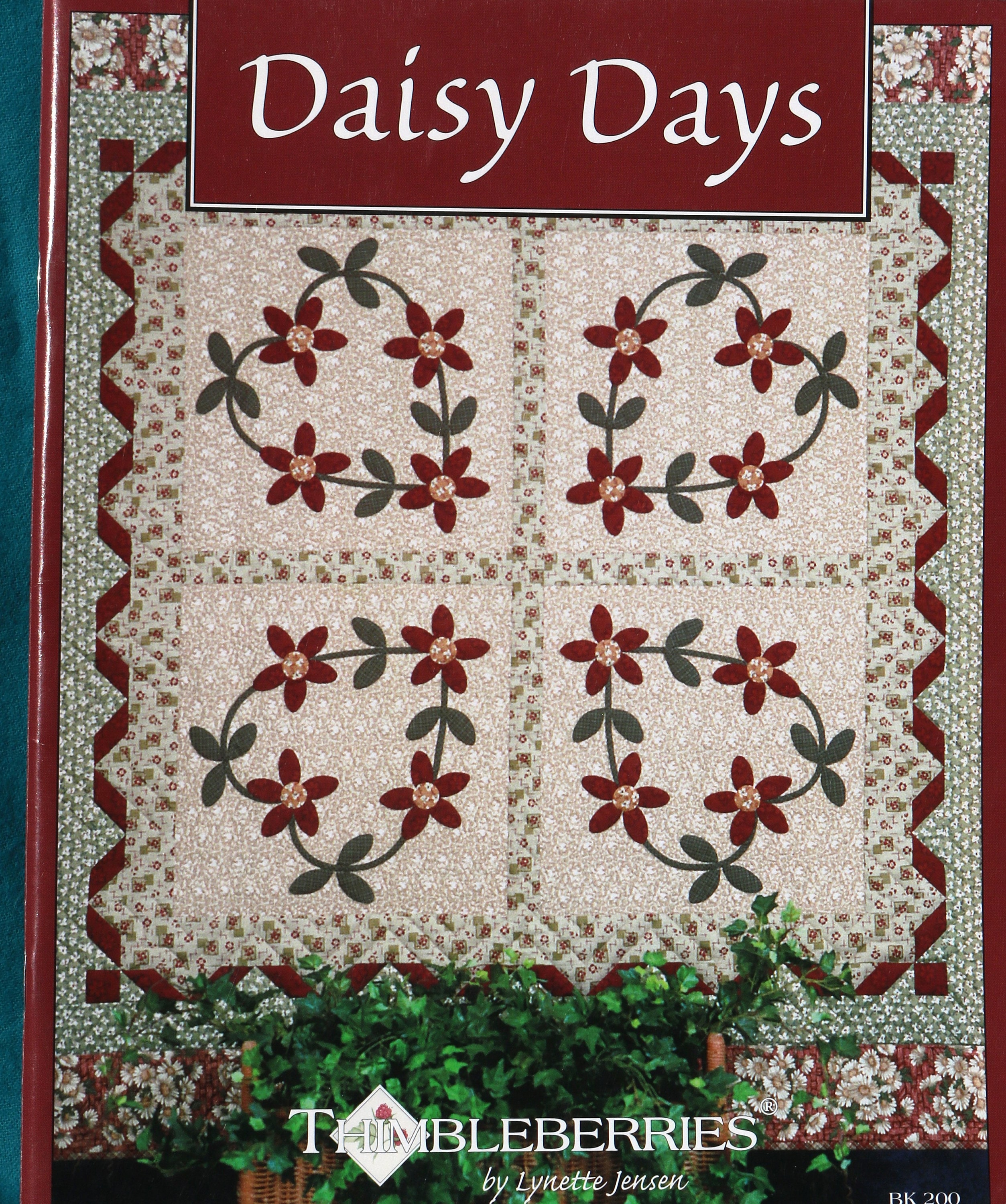 Daisy Days, Thimbleberries, Quilt Pattern Book, BK200, 14 Projects, by ...