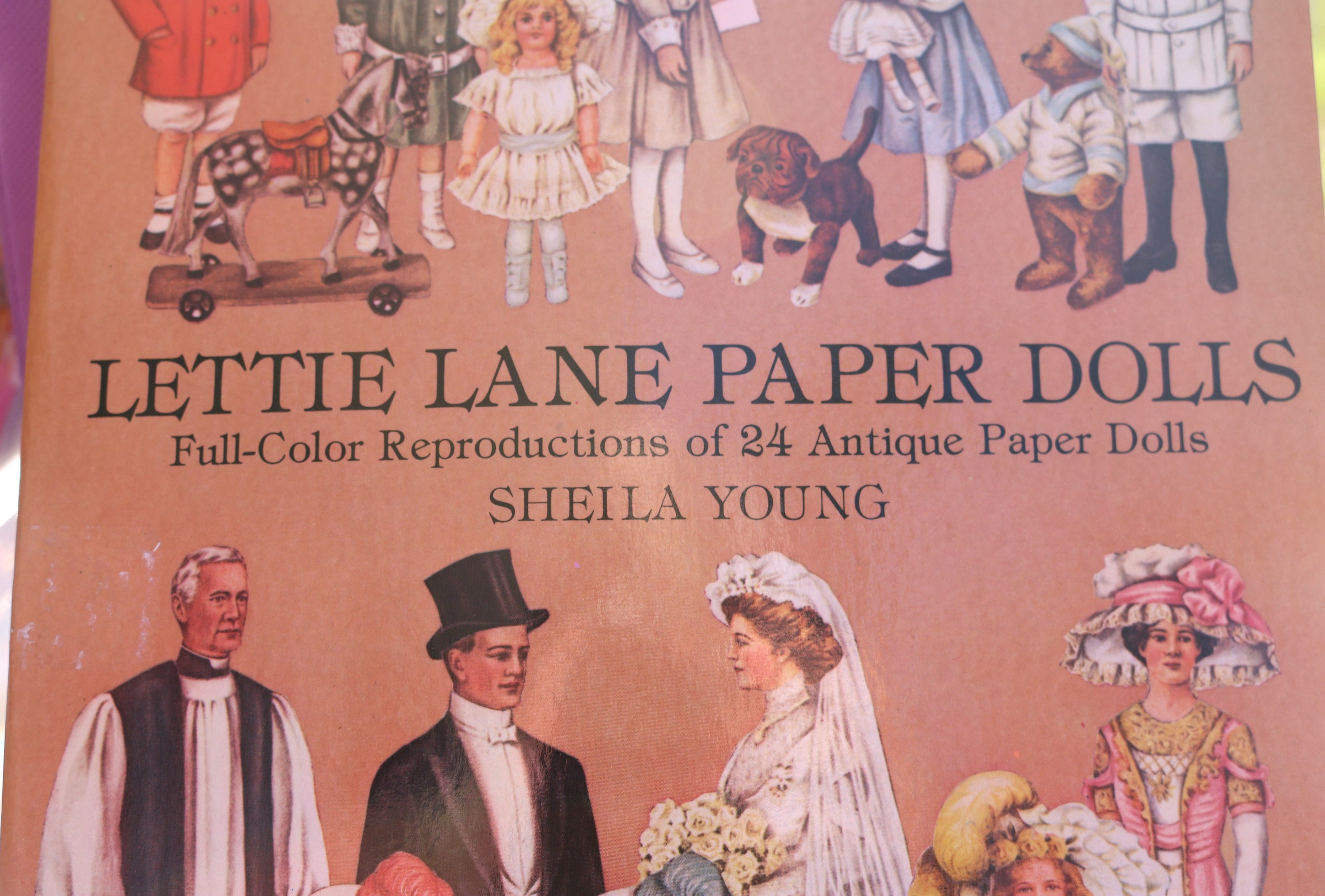 Rare Vintage Lettie Lane Paper Dolls by Sheila Young - Etsy