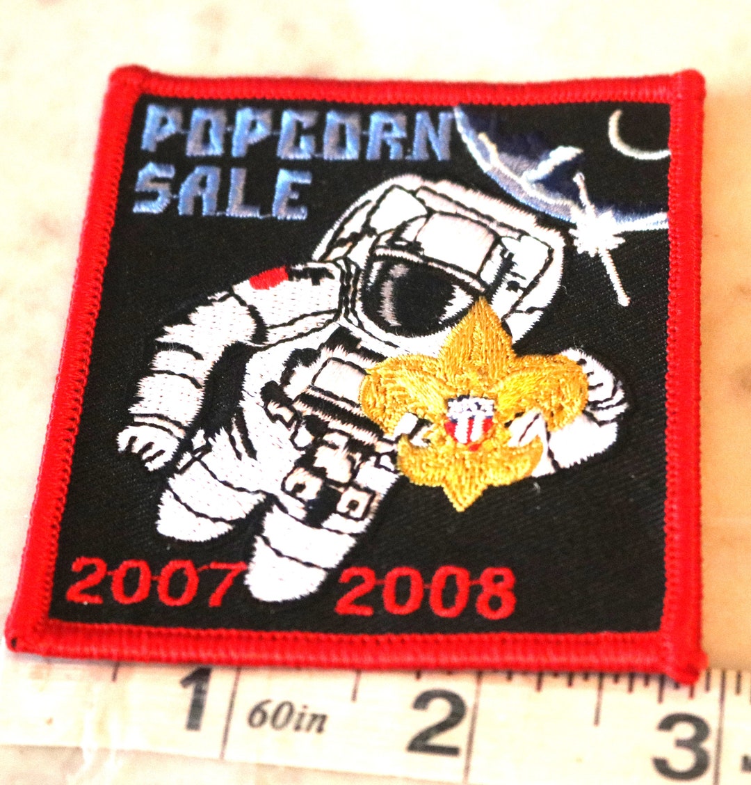 Boy Scout, BSA 2007- 2008, NASA Space, Trails End Popcorn Sale, Award ...
