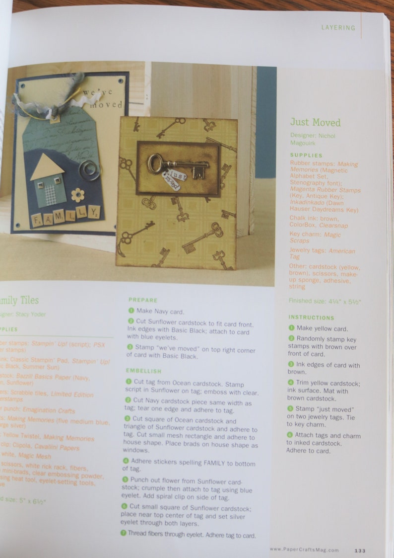 Paper Crafts & Stamp It Magazine/ Treasury Of Tips and Tricks | Etsy