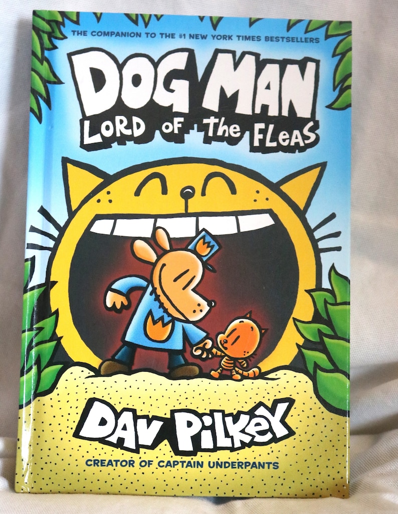 Dog Man Lord of the Fleas/ Dav Pilkey/ Scholastic/ Graphix/ First ...