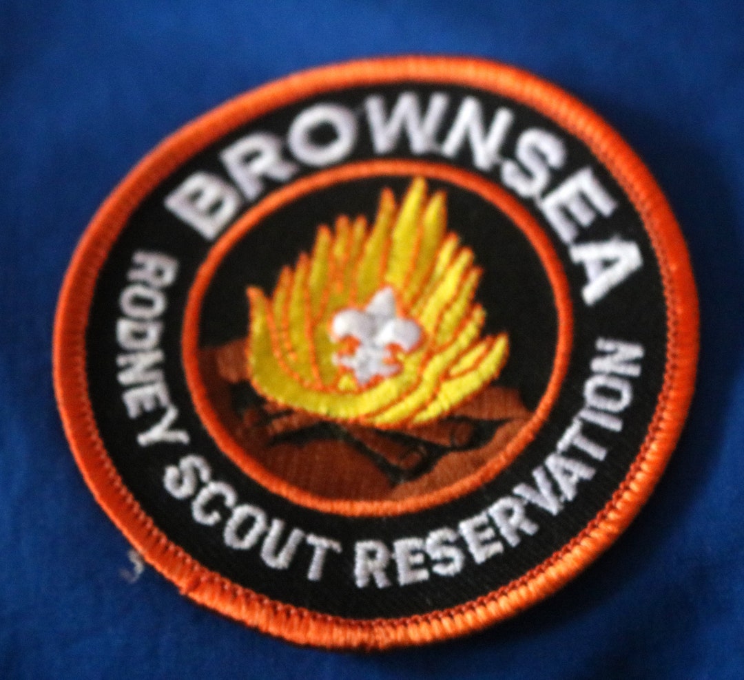 Boy Scout Camp Patch, Brownsea, Rodney Scout Reservation, Maryland ...