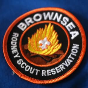 Boy Scout Camp Patch, Brownsea, Rodney Scout Reservation, Maryland ...