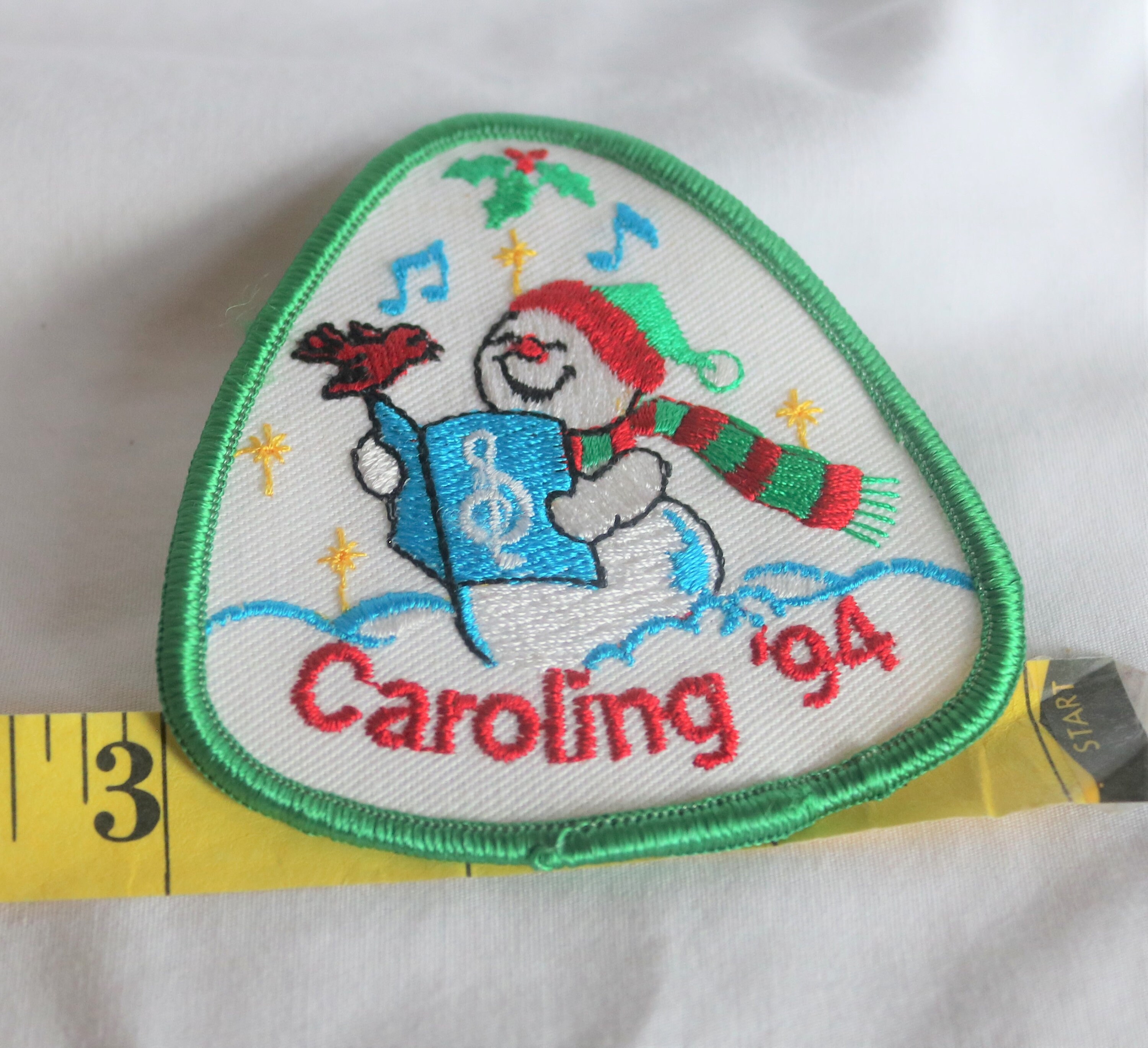 1994 Girl Scout Caroling/ Collectible Embroidered Patch - Etsy
