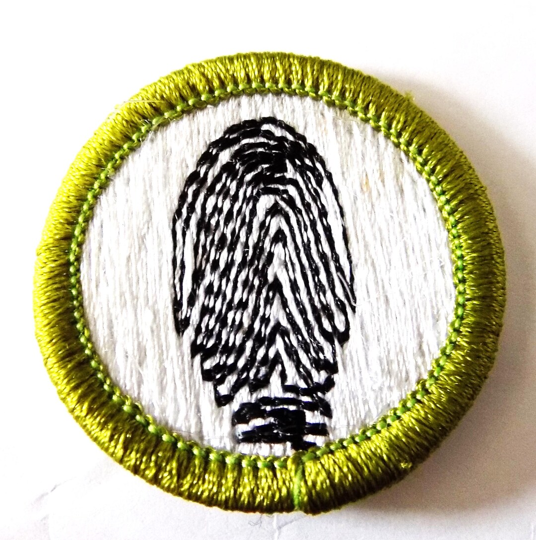 Boy Scout, Fingerprinting Merit Badge, Emblem, Techniques, Forensic ...