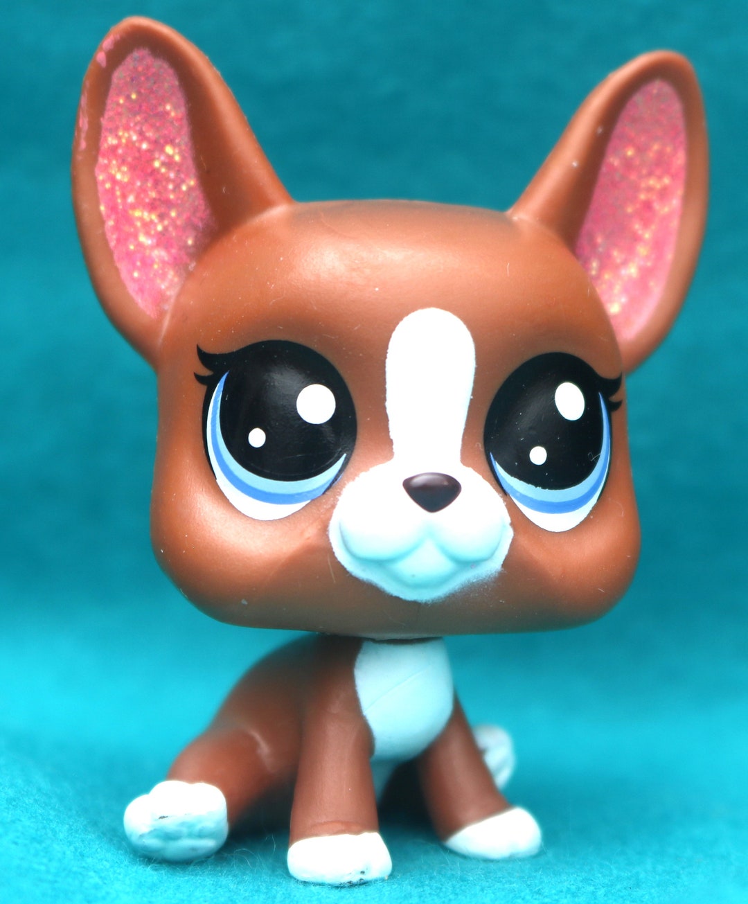 Littlest Pet Shop, LPS, 92, Roxie Mcterrier, Boston Terrier, Brown ...