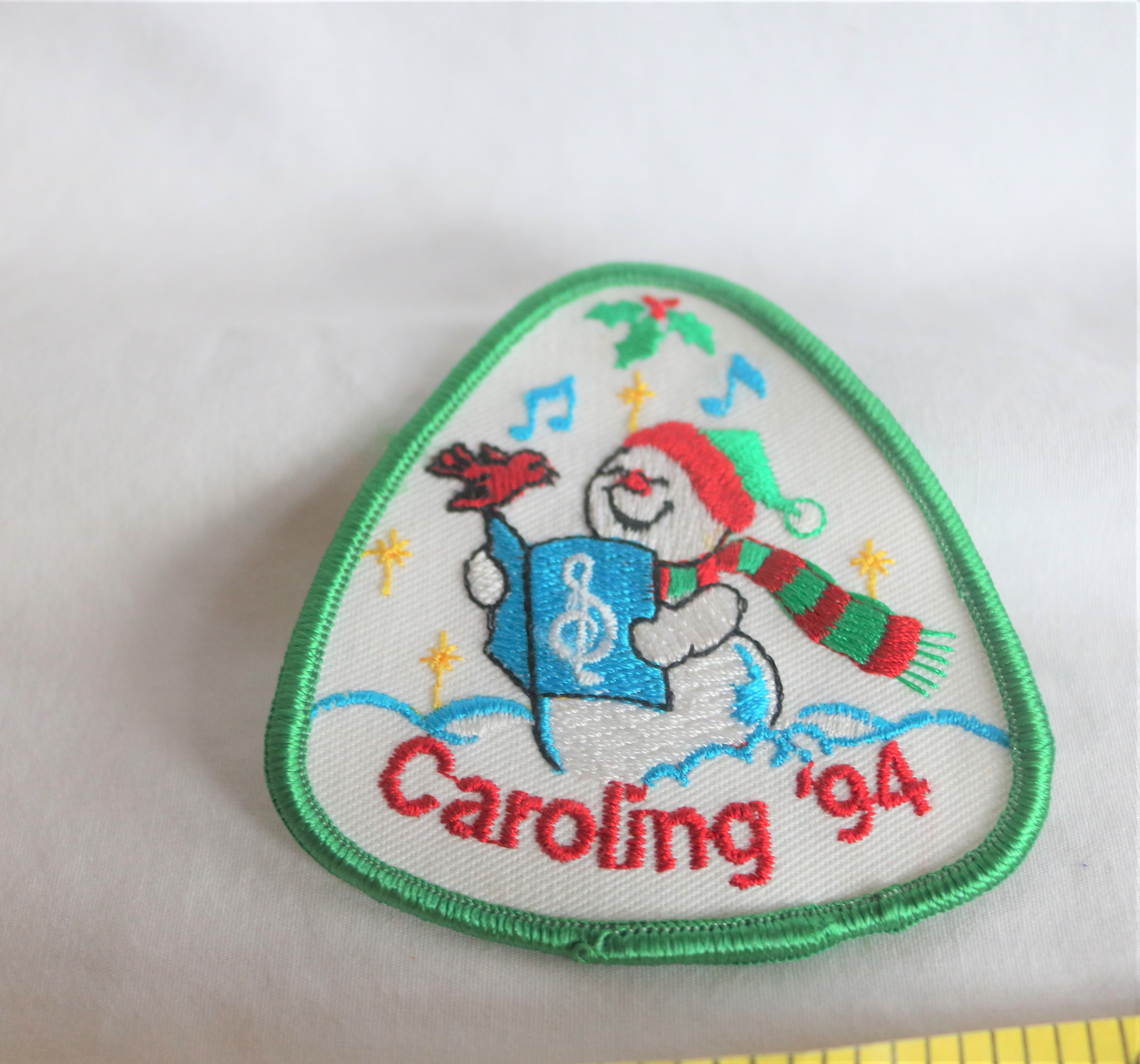 1994 Girl Scout Caroling/ Collectible Embroidered Patch - Etsy