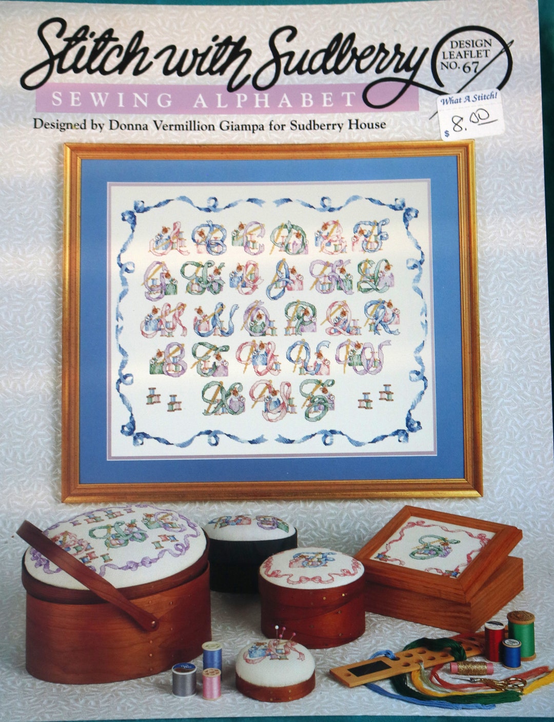 Stitch With Sudberry, Leaflet No 67, Sewing Alphabet, Counted Cross ...