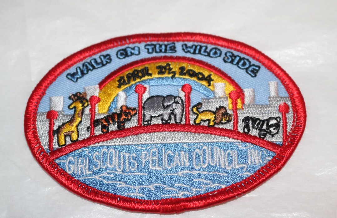 Vintage, Walk on the Wild Side, Girl Scouts Pelican Council, INC, Large ...