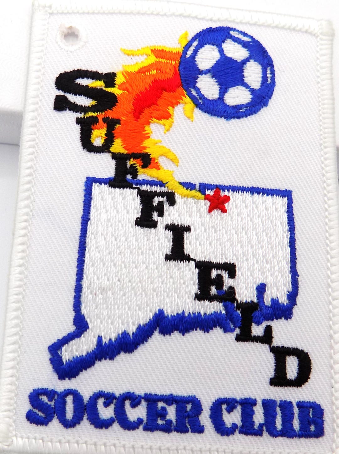 Vintage, Suffield Soccer Club Logo, Connecticut, Patch, Collector ...