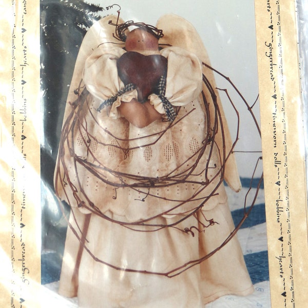 Primitive Angel Doll - Etsy