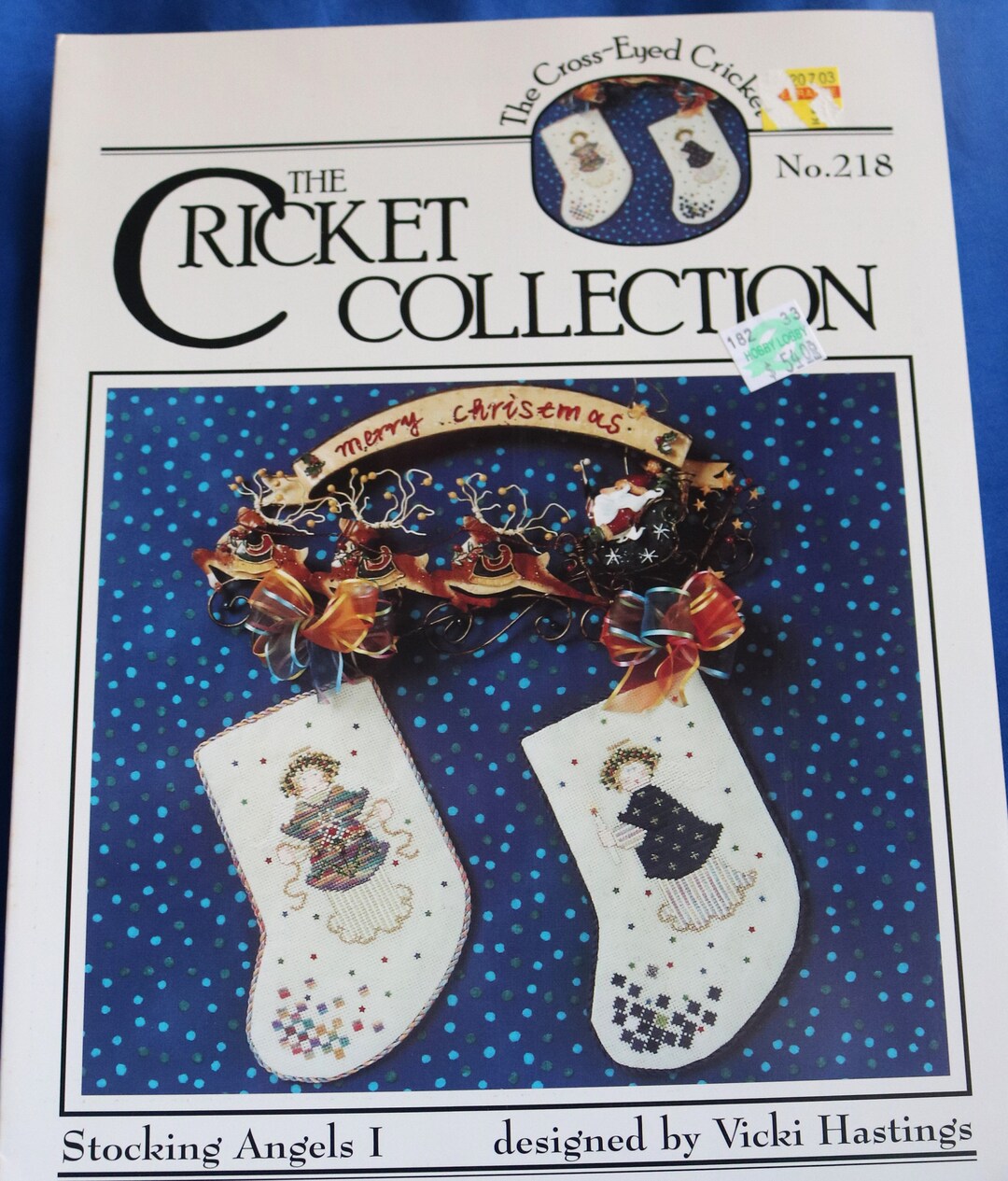 The Cricket Collection/ Stocking Angels I/ Designed by Vicki Hastings ...