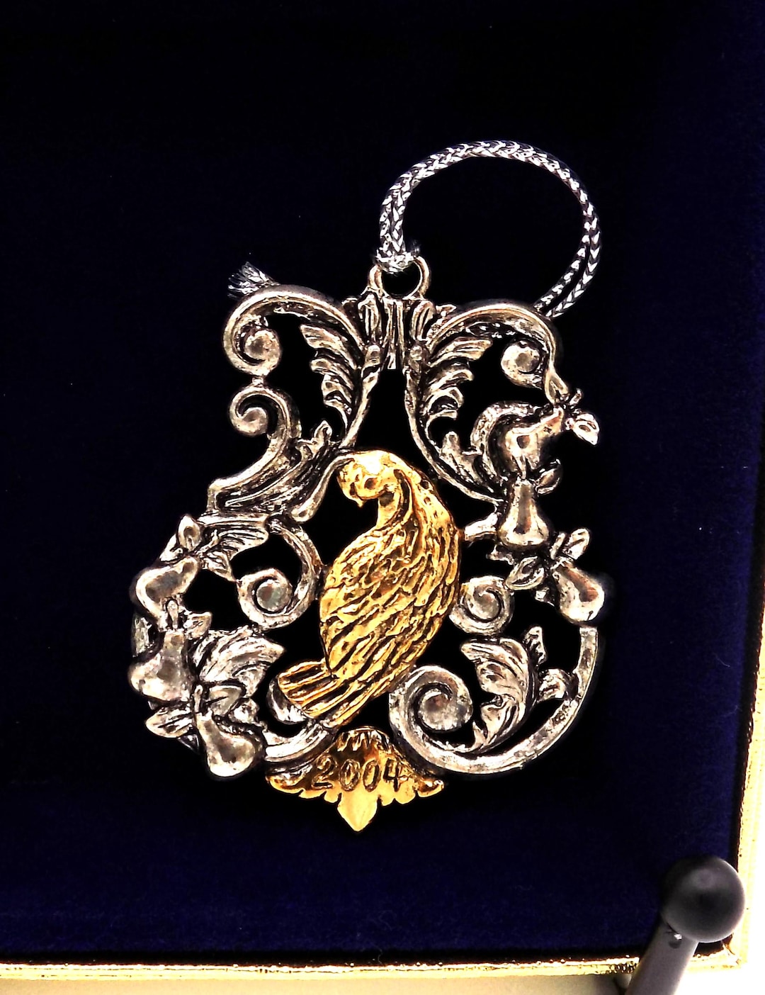 Vintage, 2004 Pear Bureau Northwest, Christmas Ornament, Partridge in a ...