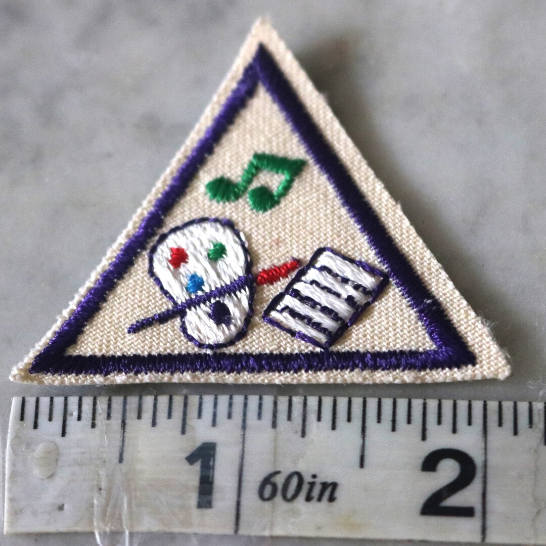 Girl Scout, GSA, Brownies, Try It Badge, Patch, Creative Composing ...