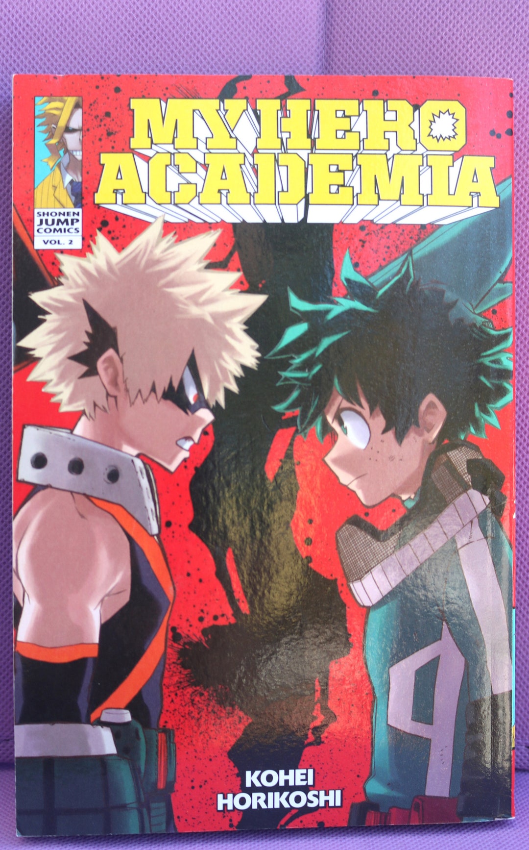 My Hero Academia, Volume 2, English Manga, Kohei Horikoshi, Softcover ...