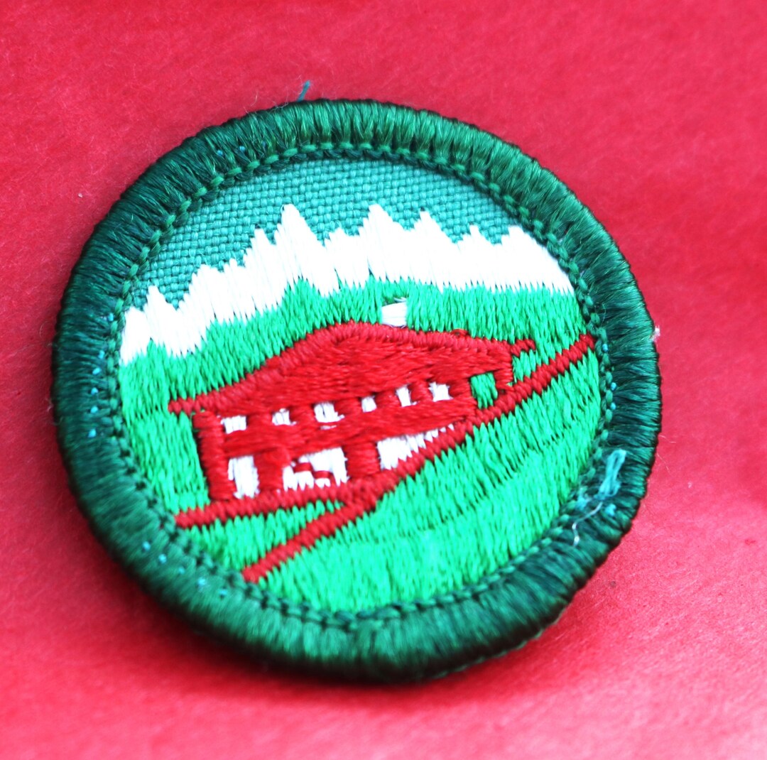 Retired, Girl Scouting Around the World, Badge, Green Border ...