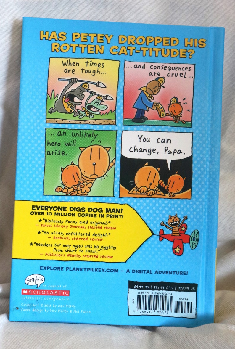 Dog Man Lord of the Fleas/ Dav Pilkey/ Scholastic/ Graphix/ First ...