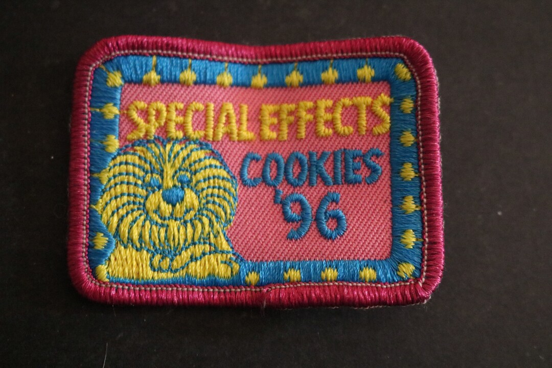 Girl Scout Patch Special Effects Cookies 1996 Uniform Patch - Etsy