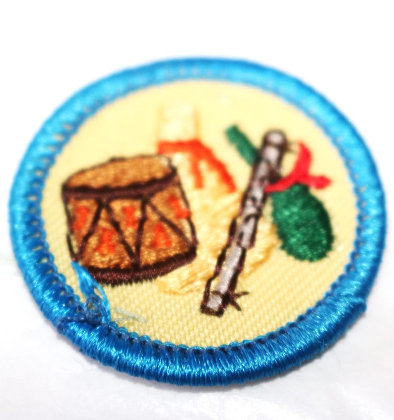 Vintage, Rare, Girl Scout, Native People of USA, Badge, American Indian ...
