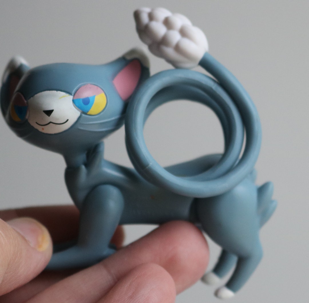 Jakks/ Glameow the Cat Catty/ Pacific Actio Figure/ Pokemon Nintendo - Etsy