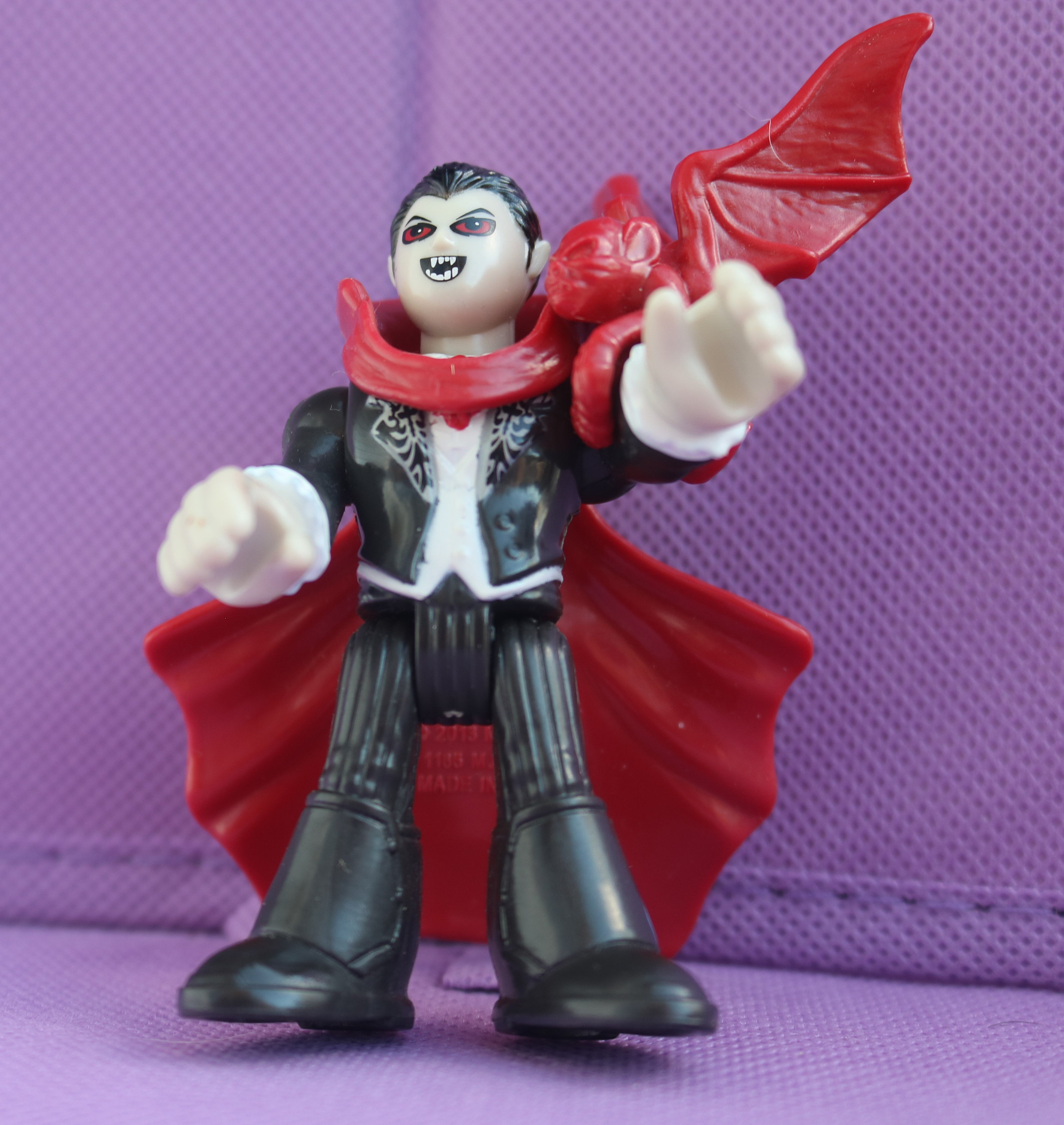 Fisher Price, Imaginext, Dracula Vampire Figure, Series 3, Figure, Cape ...