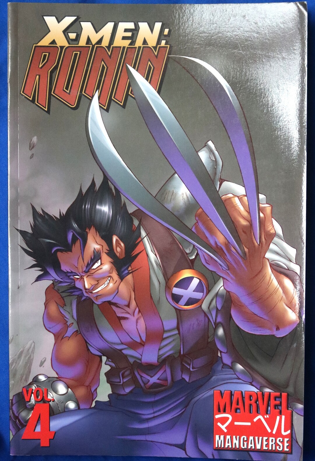 Marvel Mangaverse, X-men Ronin, Vol. 4, Graphic Novel, Comic Book, Paperback, Direct Edition - Etsy