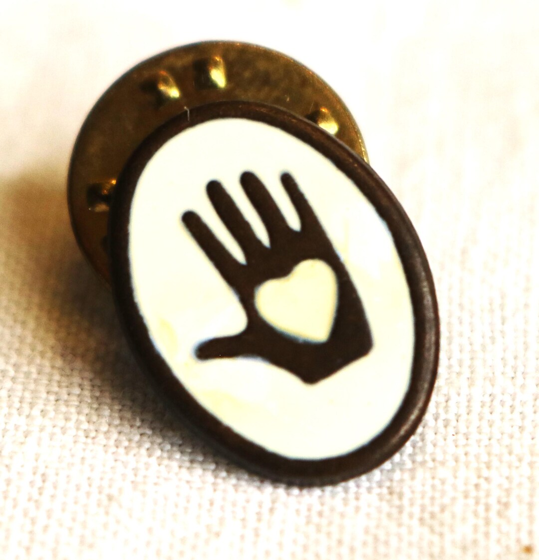 Vintage, Webelos Arrow of Light, Elective Pin, Aware and Care, Hand and ...