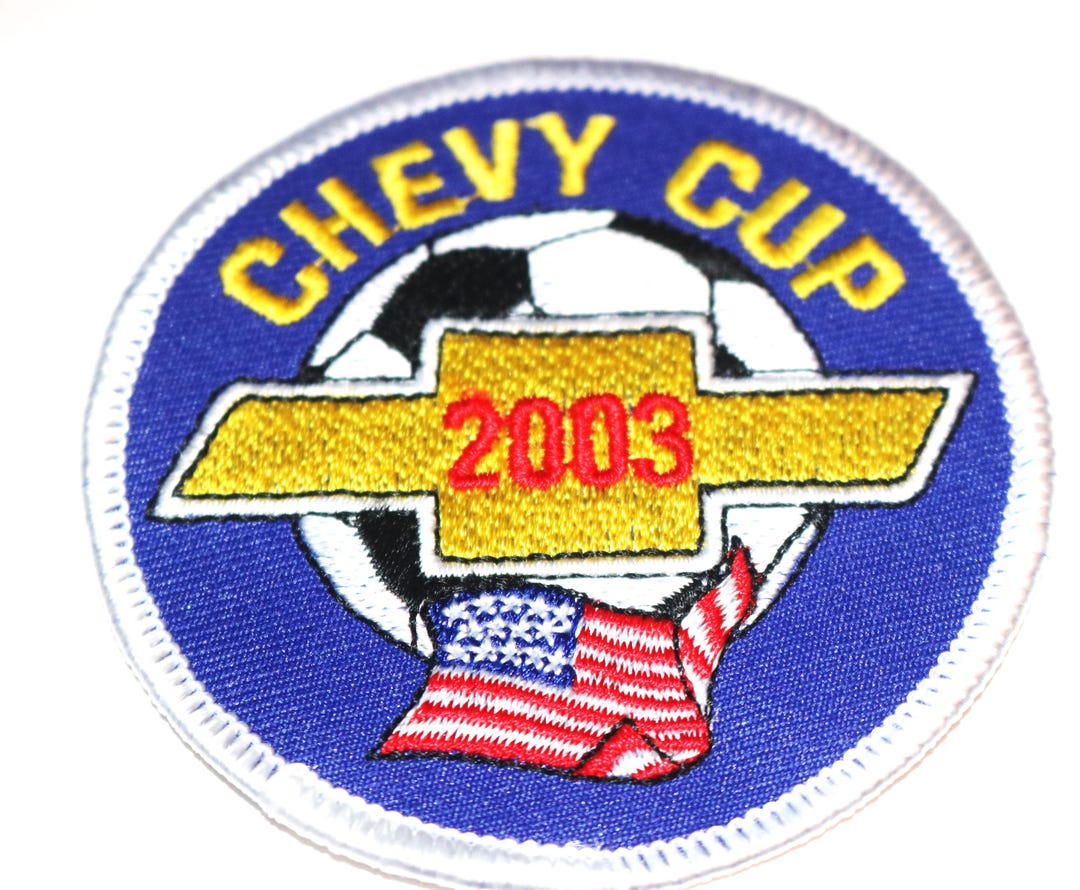 Vintage, Chevy Soccer Cup, 2003, Patch, Soccer Ball, American Flag ...