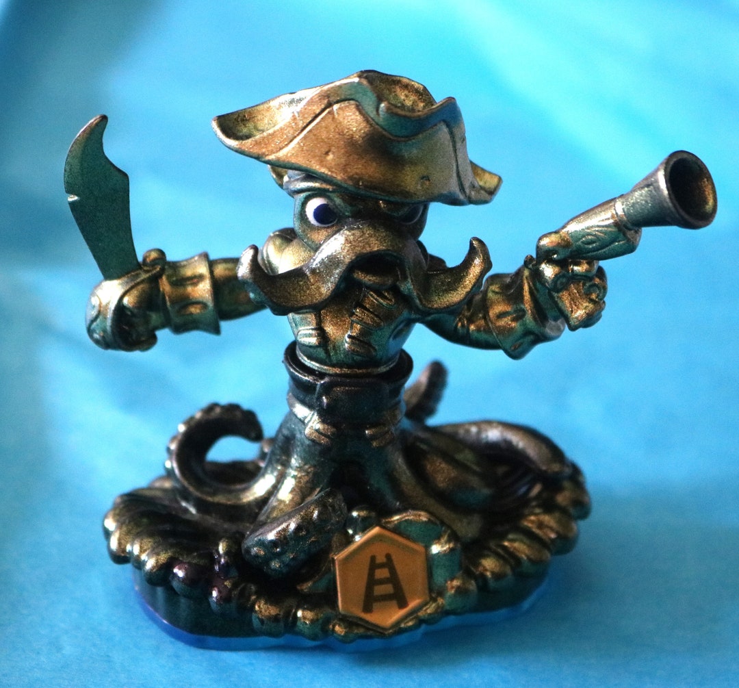 Skylanders, Swap Force, Golden Green Wash, Buckler, Figure Only, Blue ...