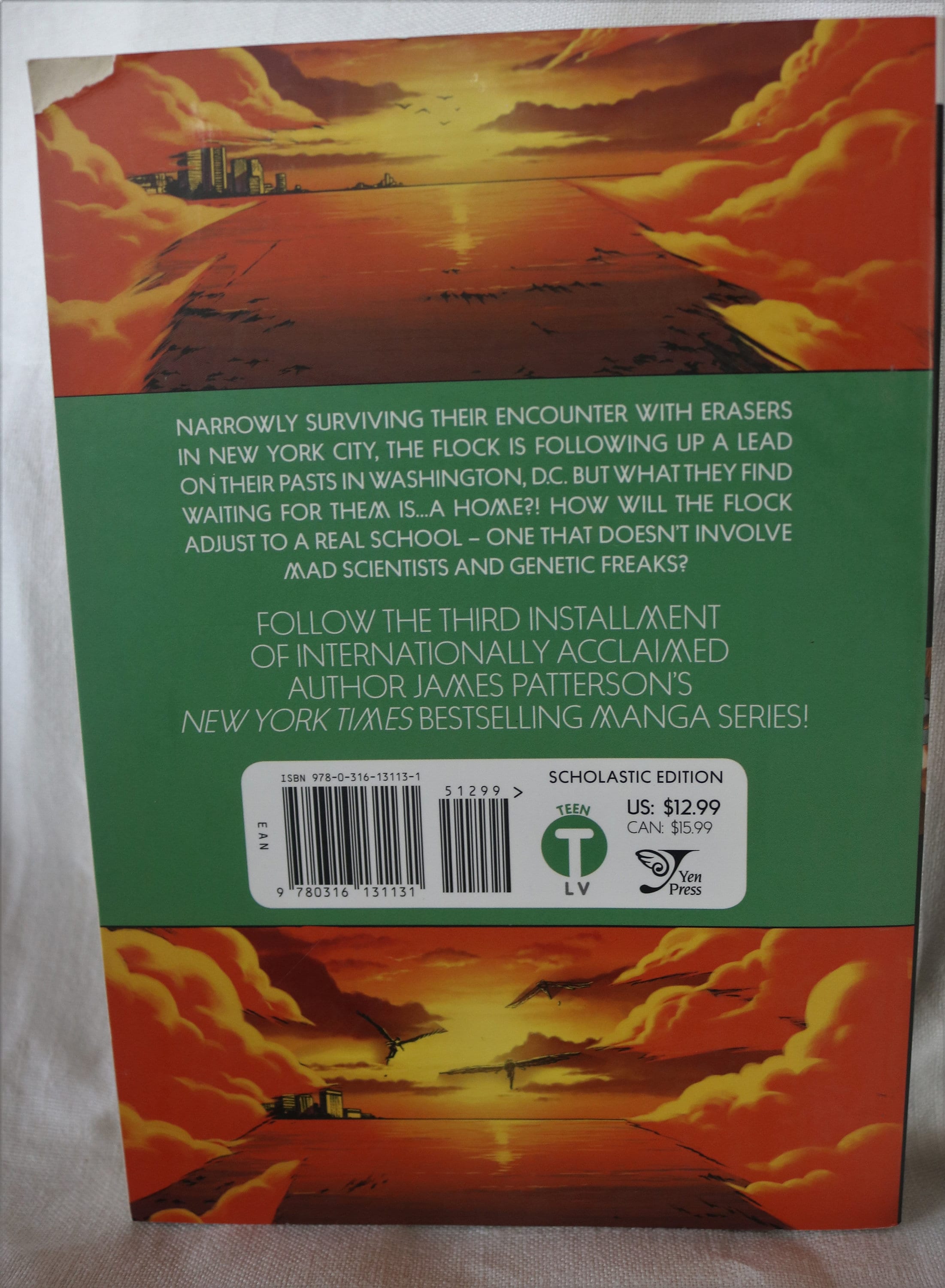 James Patterson/ Maximum Ride/ Book 3/ Paperback Book/ Comic/scholastic ...