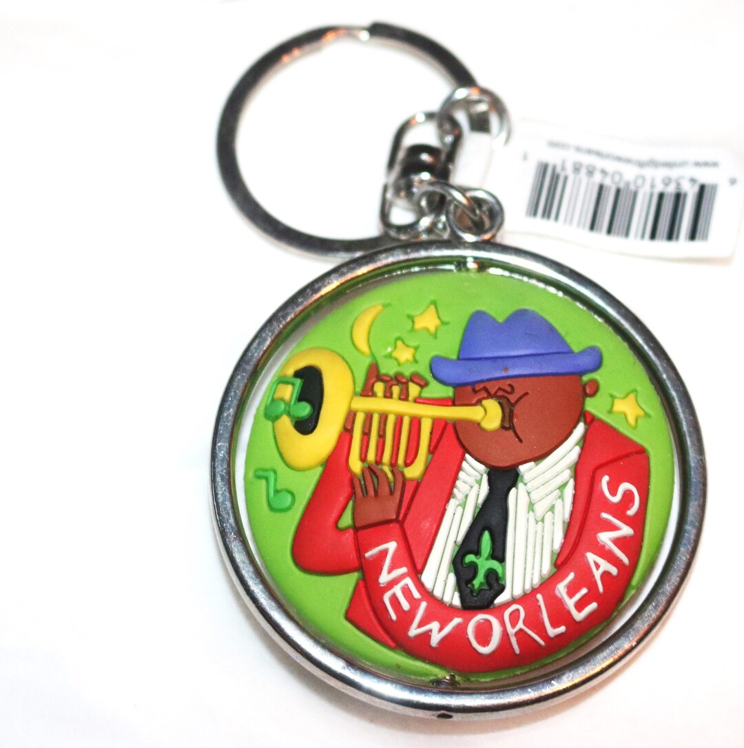 Vintage, Text New Orleans, Louisiana, Jazz Musician, Trumpet, Souvenir ...