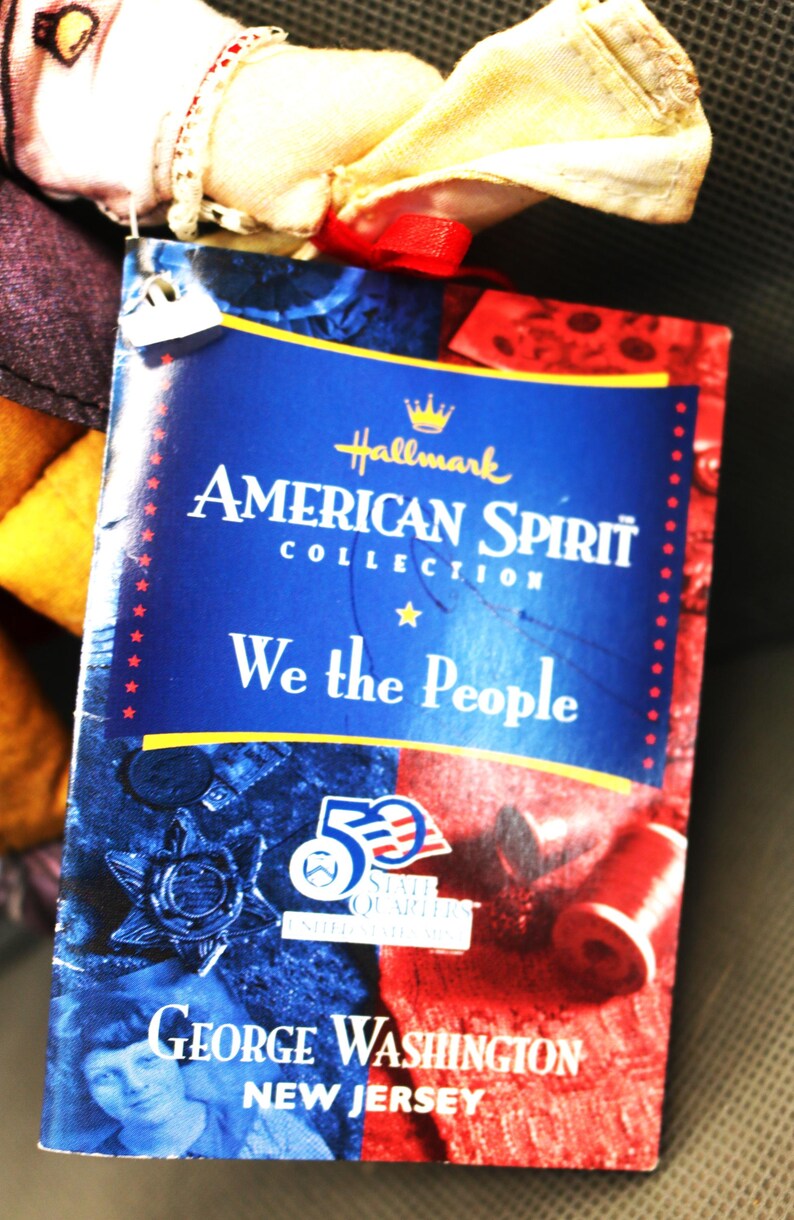 Hallmarks, American Spirit Cloth Doll, George Washington, Has Cloth ...