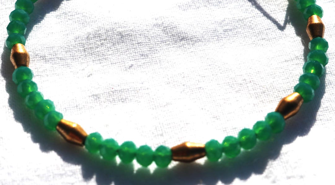 Alex and Ani, Marina Nautical Sea Green Beads, Bangle Bracelet, Gold ...