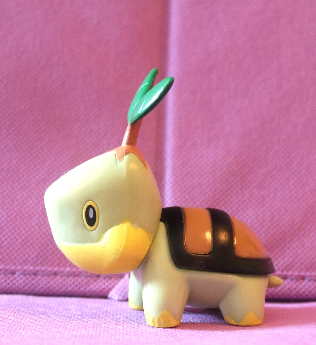 Pokemon/nintendo, Jakks, Pacific, 3" Turtwig Gen 4, Action Figure Only ...