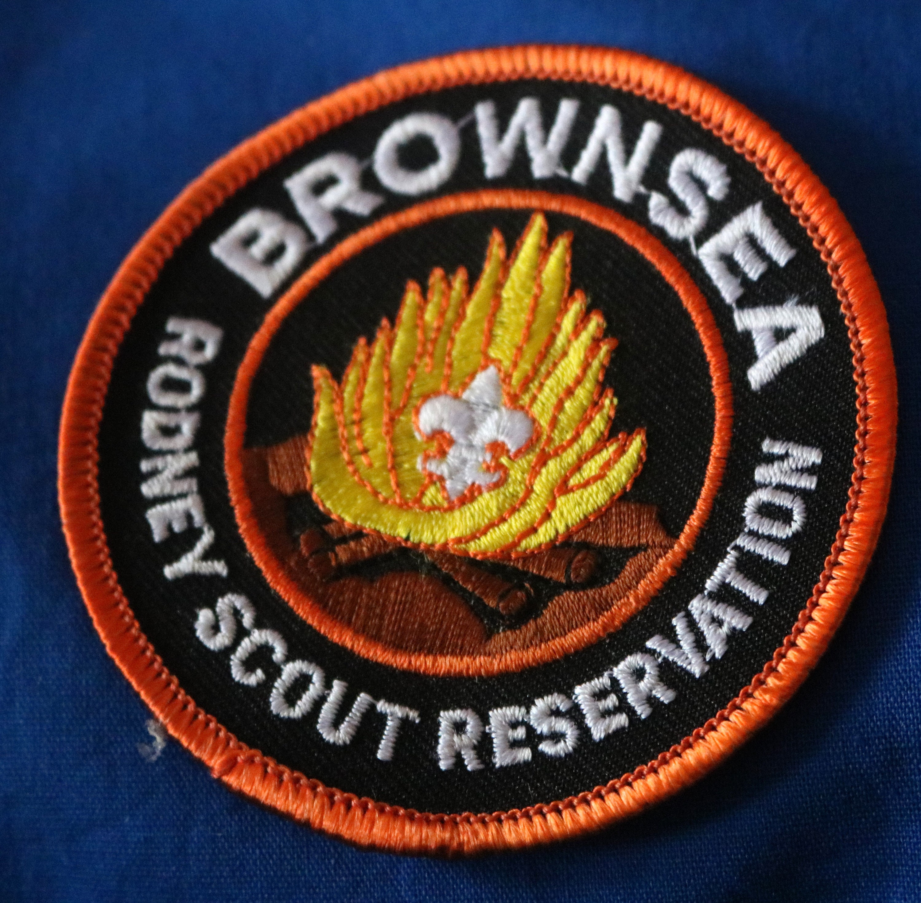 Boy Scout Camp Patch, Brownsea, Rodney Scout Reservation, Maryland ...