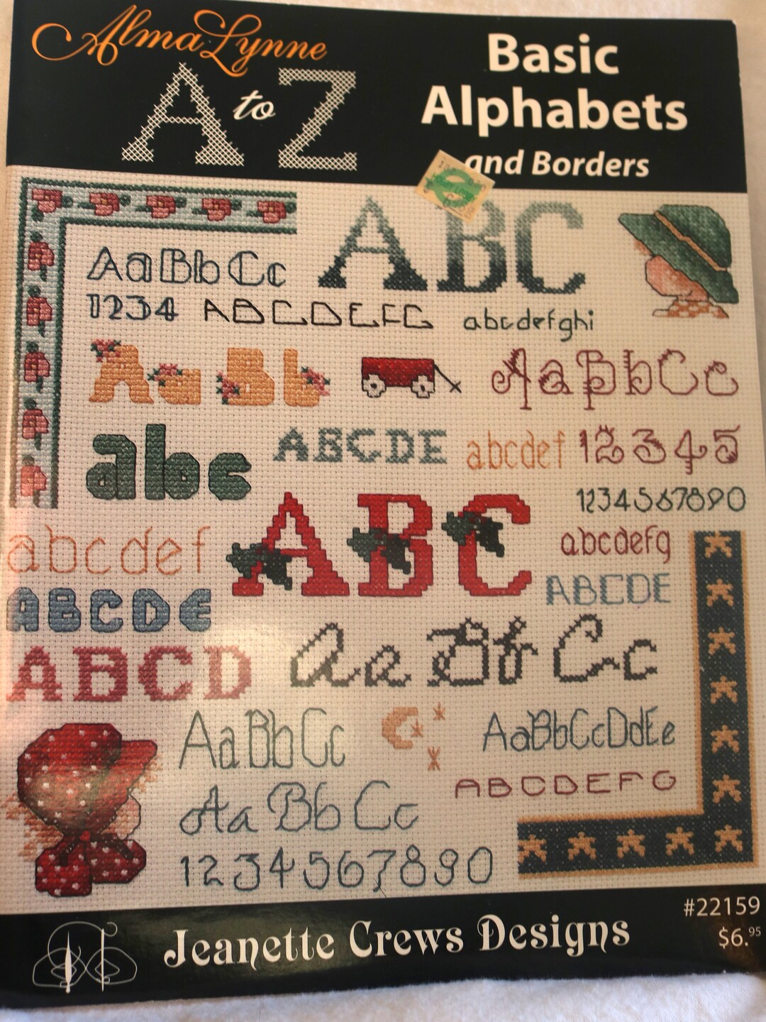 Basic Alphabets and Borders, A to Z, Alma Lynne, Jeanette Crews Designs ...
