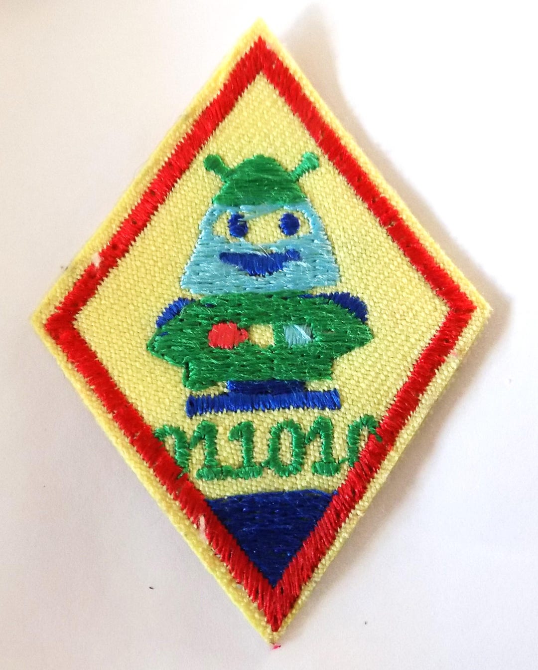 Girl Scout, Cadette Programming Robots, Badge, Embroidered, Red Border ...