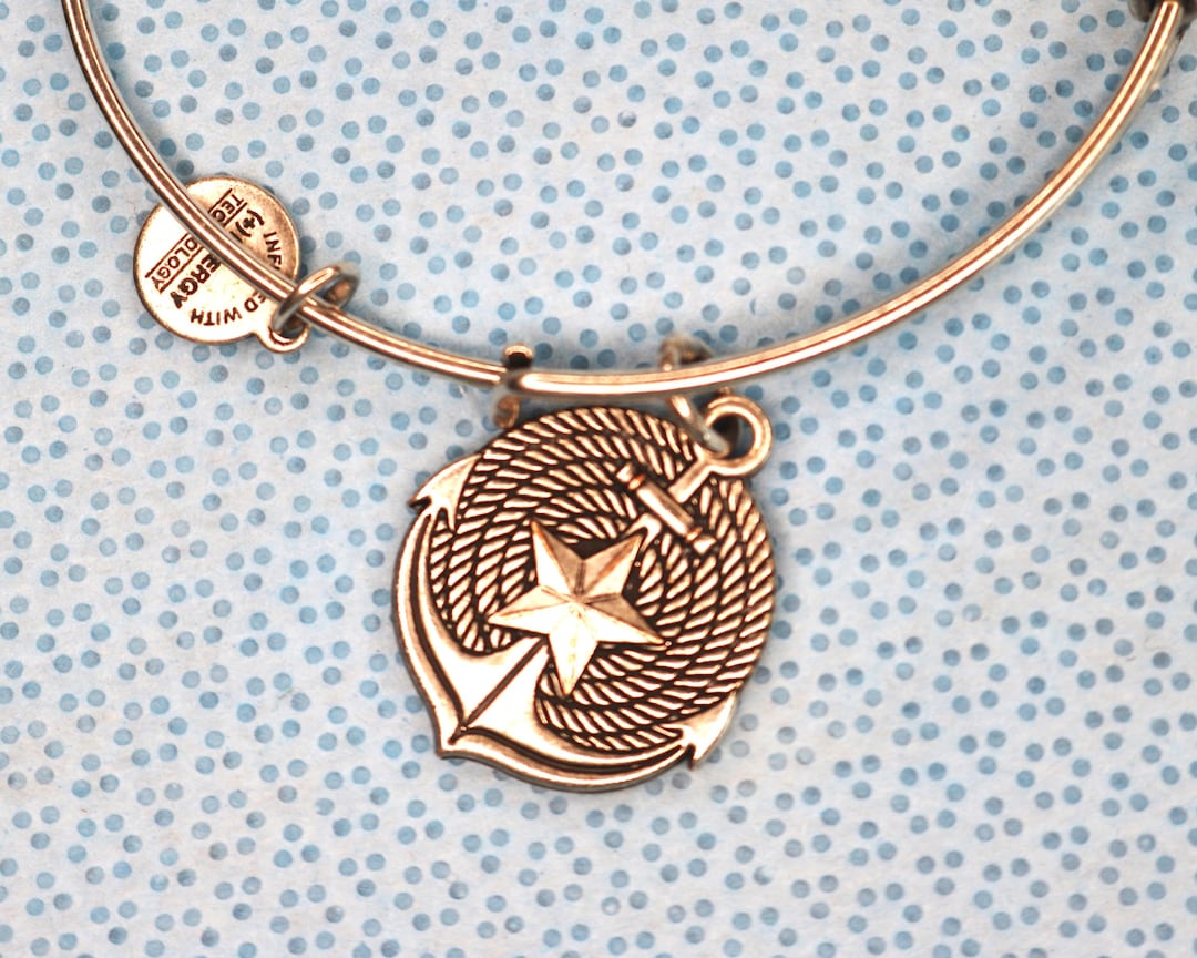 Alex and Ani, Anchor Charm, Bangle Bracelet, Grounding, Trust ...