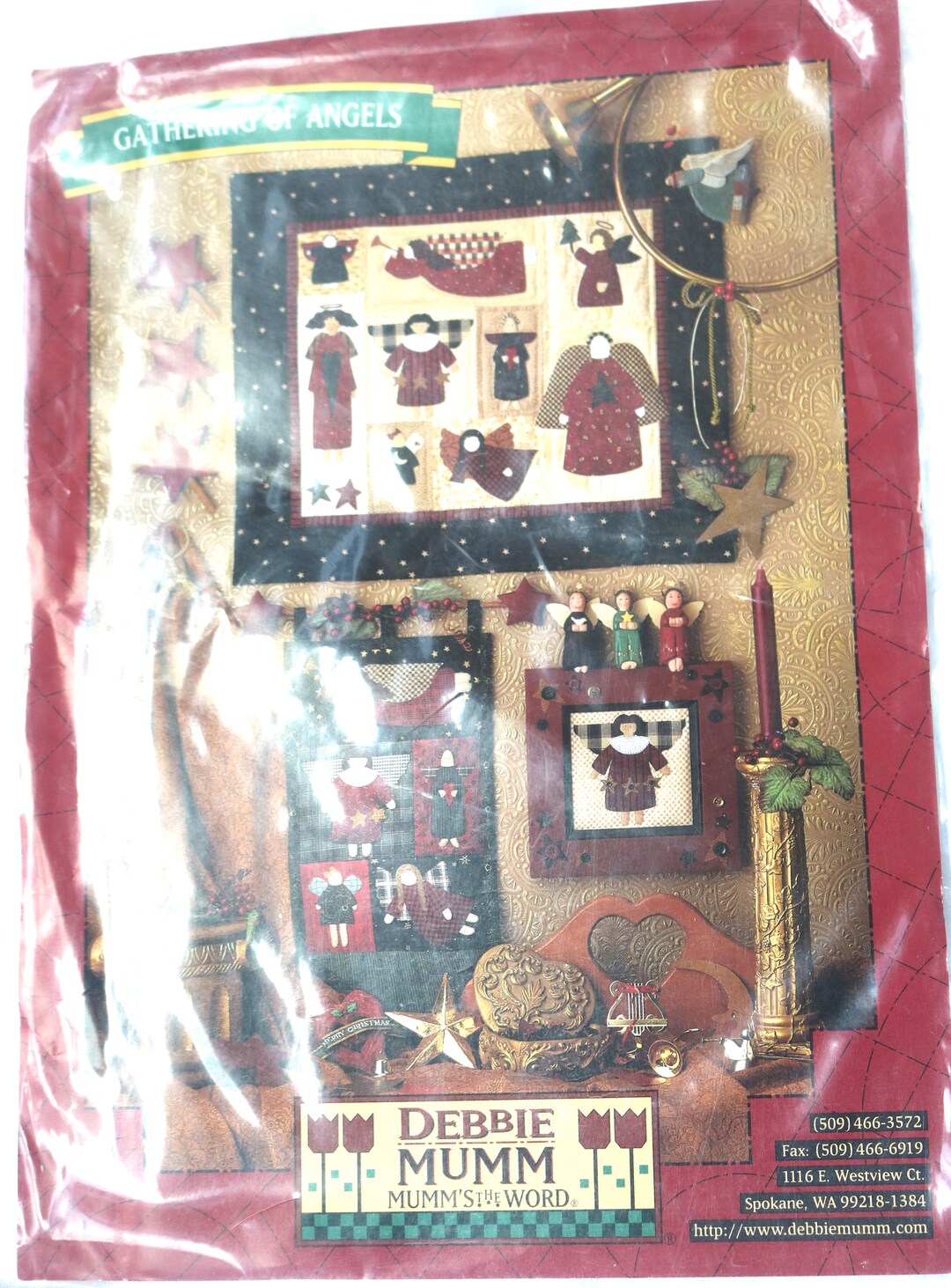 Gathering of Angels, by Debbie Mumm, AP-40, 1994 Mumm's the Word, Uncut ...