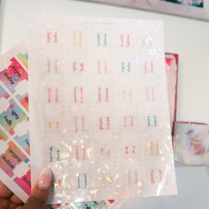 Prayer Bible Tabs | Printed Bible Tab Stickers | Prayer Topics | Prayer ...