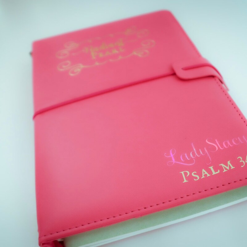 Pink Pu Journal - Etsy