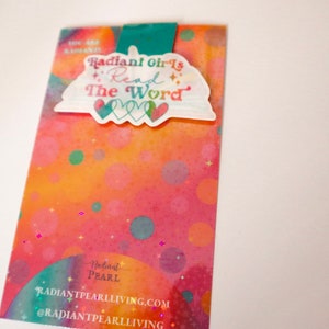 Glittery Magnetic Bookmark - Bookish Booktrovert Accessory, Pretty ...