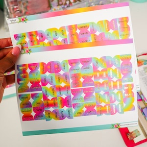 Colorful Bible Tabs | Printed Bible Tab Stickers | Books of the Bible ...