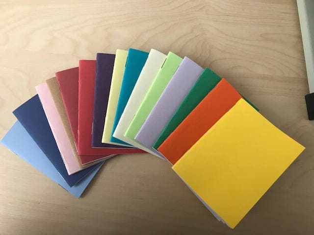 50 5x7 Basic Cardstock Bulk Journals notebooks small journals | Etsy