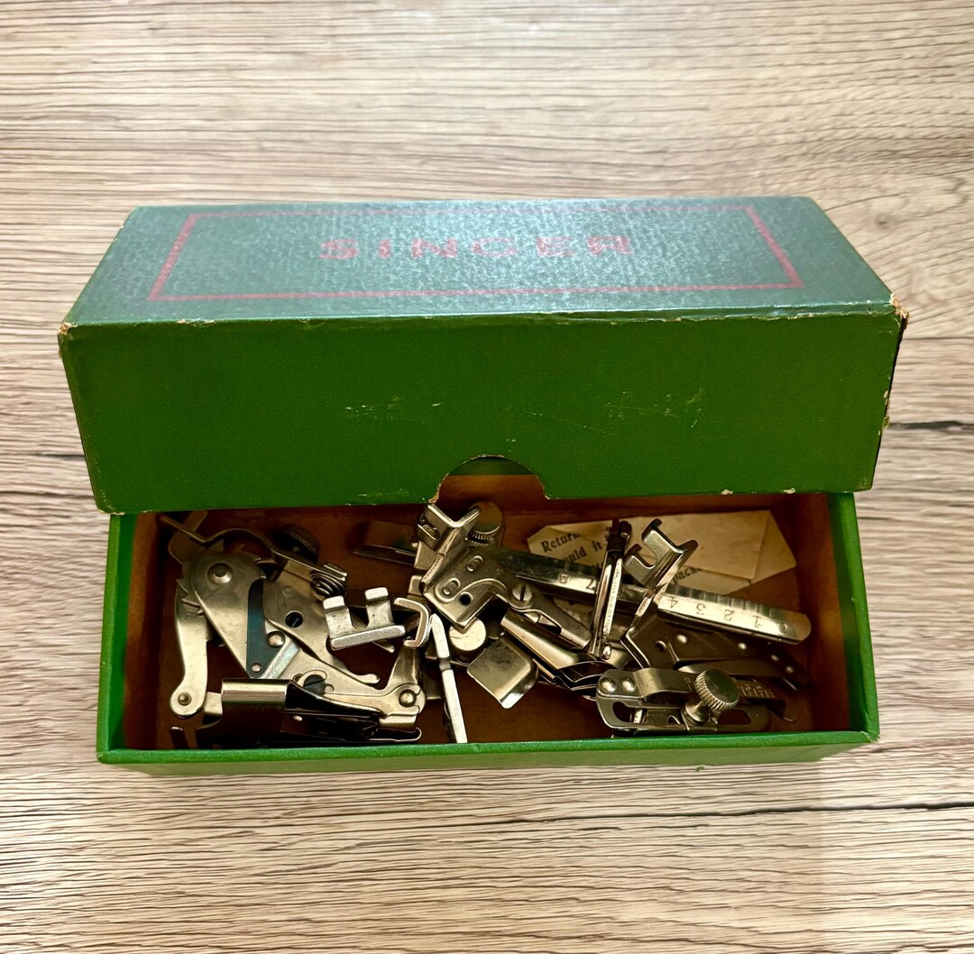 Original Singer Box Containing Attachments for 15k - Etsy UK