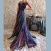 Hand Painted Silk Dress Color Sample - Etsy