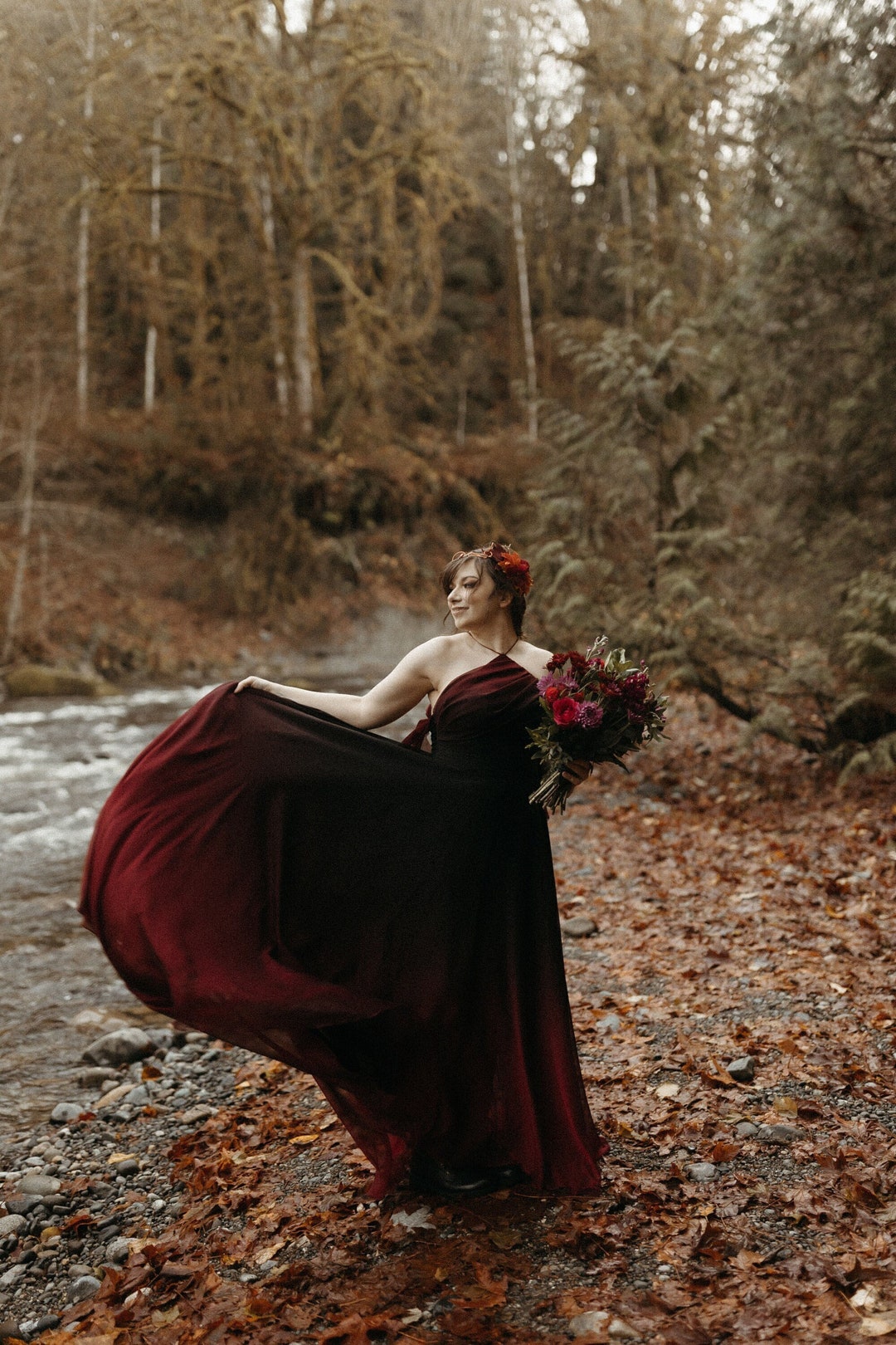 Hand Painted Silk Dress Color Sample - Etsy