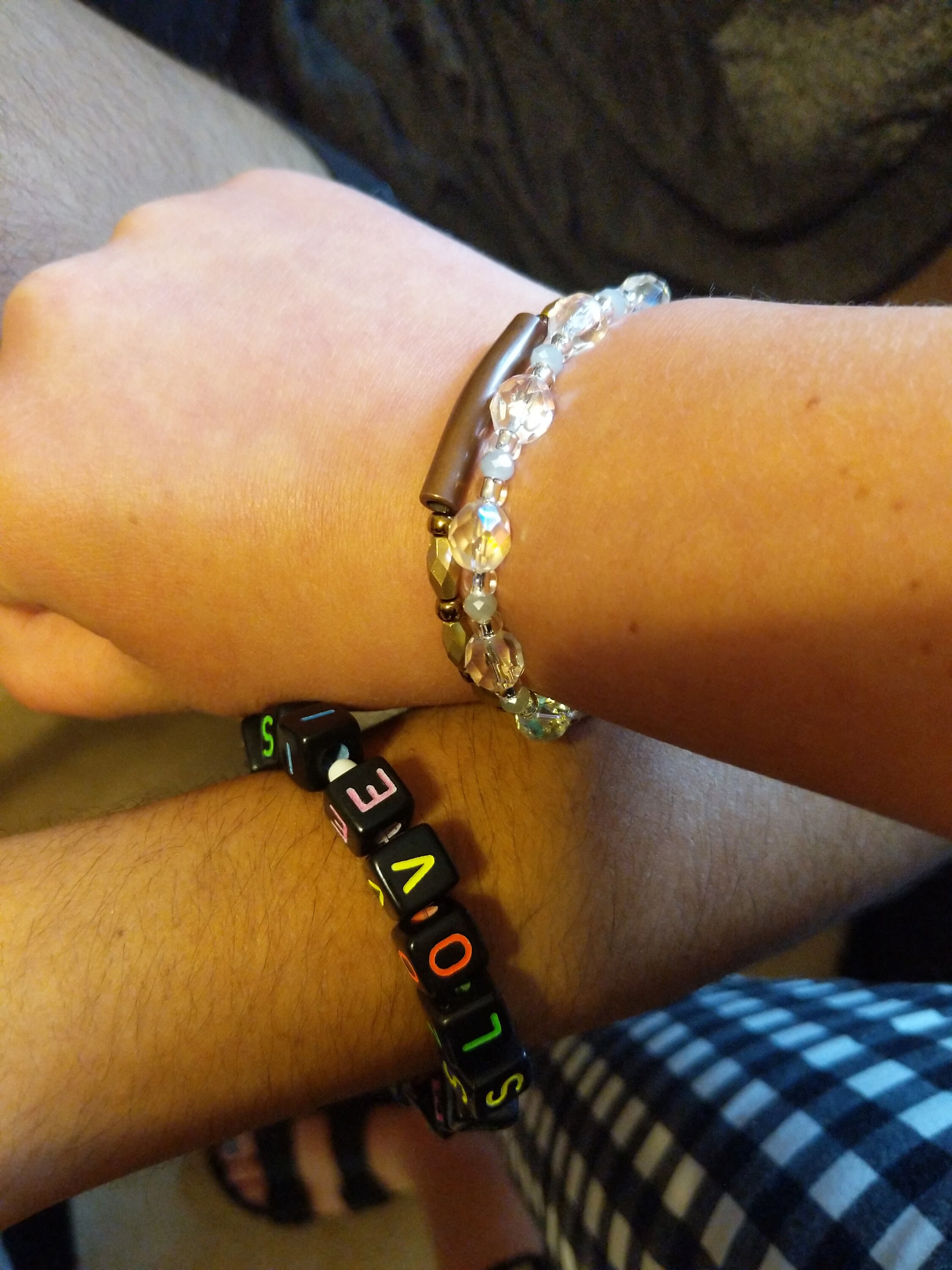Unisex Beaded Bracelets And Anklets Stretch Or Clasp Can Be Colorful
