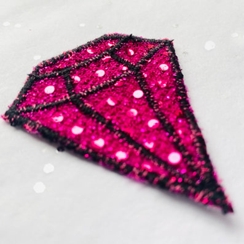 Taylor S. Bejeweled Sequin Patches / Sew on or Glue on / DIY Fan ...